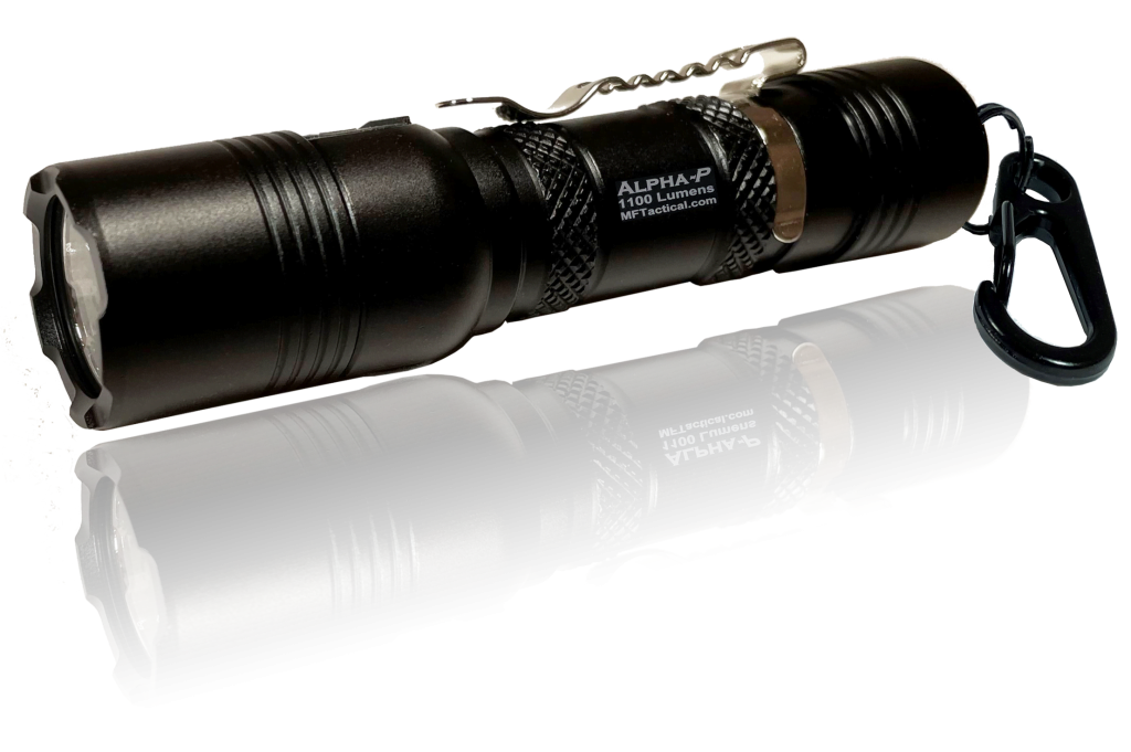 Alpha-P Programmable USB Rechargeable Pocket LED Flashlight