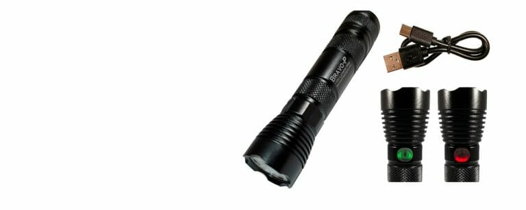 Rechargeable Tactical LED Flashlights from MF Tactical