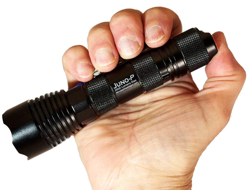 MF Tactical Juno-P 2500 lm USB Rechargeable LED Flashlight